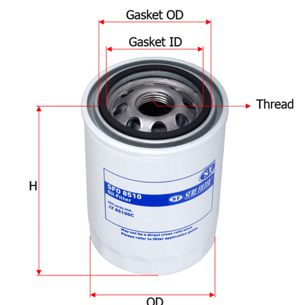 Фильтр масляный Sure filter SFO8510 Фильтр масла - купить по выгодным ...