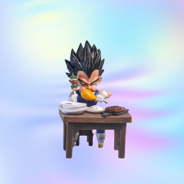аниме фигурки DRAGON BALL Z Son Goku Vegeta Eat Food / Драгонболл ...