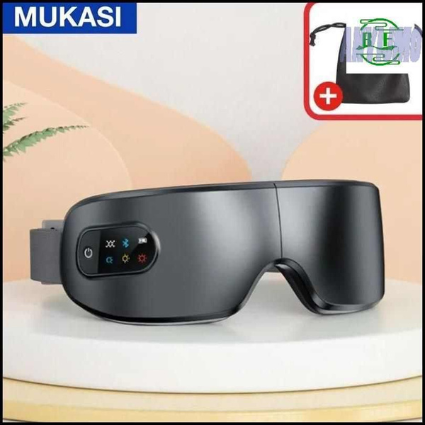 Массажер для глаз беспроводной электрический MUKASI, Массажные очки для ...