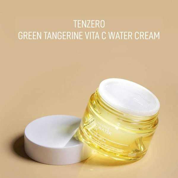 Отбеливающий крем с экстрактом мандарина и витамина C TENZERO Green Tangerine Vita C Water Cream ...