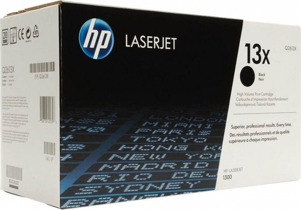 Расходник для печати HP Картридж Q2613X, Черный (black), для лазерного ...