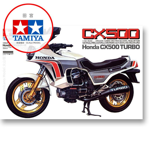 Сборная модель Машинка Tamiya-14016 1/12 Honda CX500 Turbo Motorcycle ...