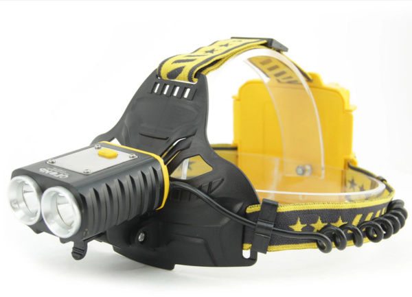 Фонарь Огонь HT-805-P90 налобный яркий 300W (черный) - купить по ...