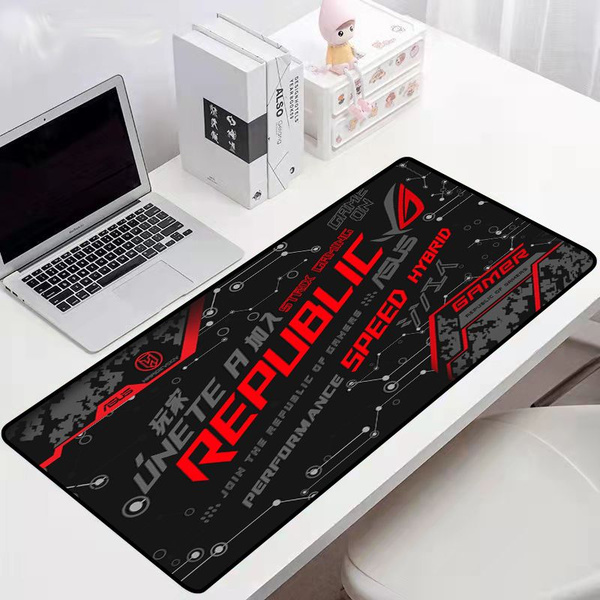 Asus Rog большой коврик для мыши с фиксацией краев 90x40 компьютерная ...