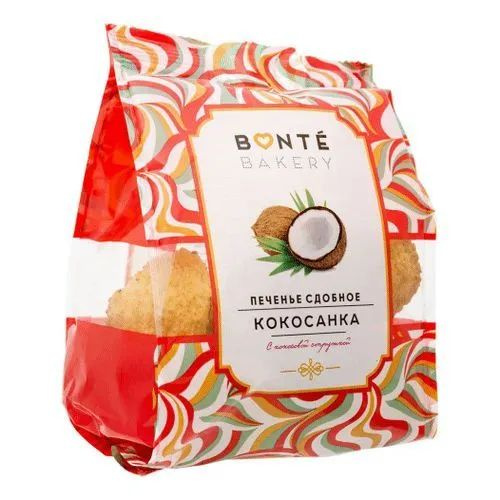 Печенье кокосанка сдобное Bonte Bakery, 270г - купить с доставкой по ...