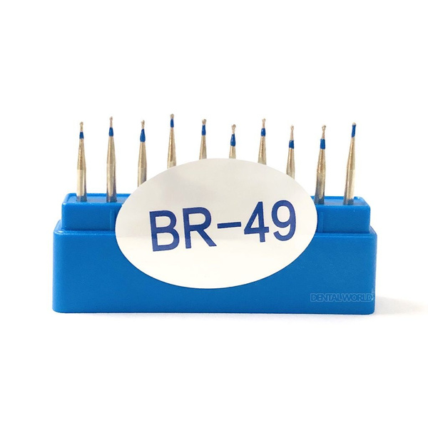 Алмазные боры для турбинного наконечника BR БОРЫ применяется в стоматологической практике для ...