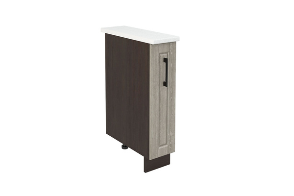 Кухонный модуль напольный 20х52х81 5 см Барселона ШНБ 200 шкаф нижний бутылочница купить с