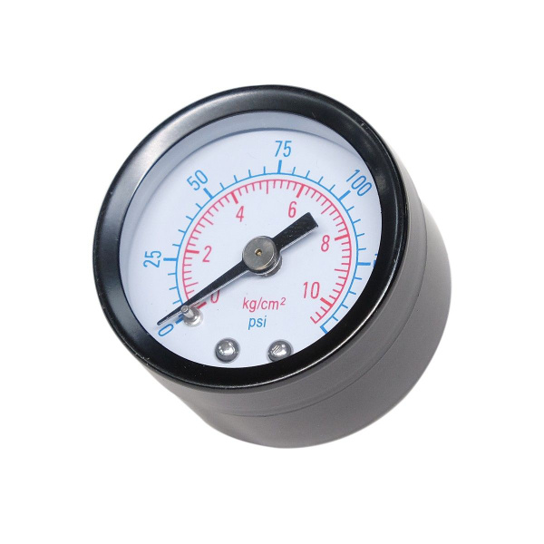 Манометр 1/8 10 Bar (150PSI) осевой 40 мм. Sinppa купить по выгодной цене в интернет-магазине ...