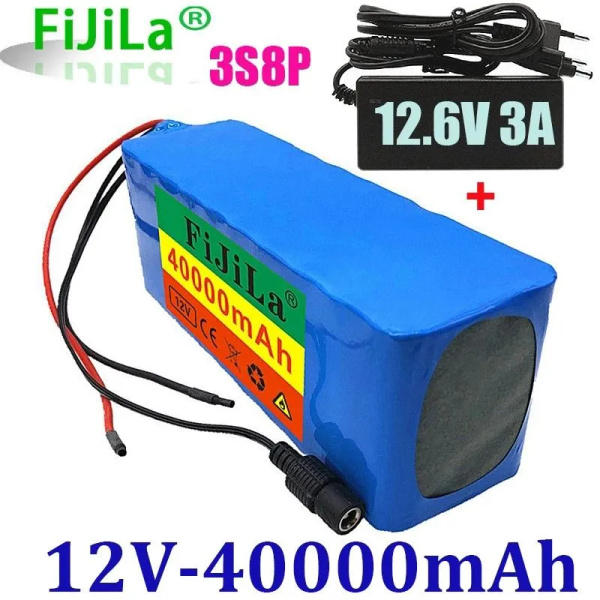 3s8p 18650 аккумуляторная батарея большой емкости 12v 40Ah 18650 ...