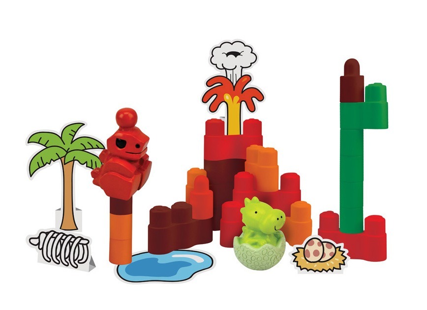 Конструктор K'S Kids Popbo Blocs Динопарк, 25 деталей (KA747) — купить ...