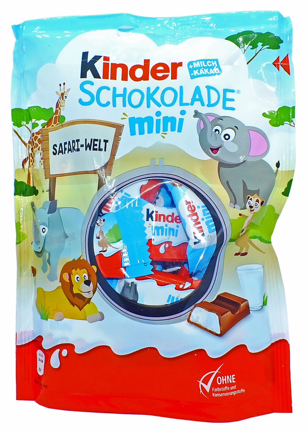 Характеристики Мини шоколадки с молочным кремом Kinder Schokolade mini ...
