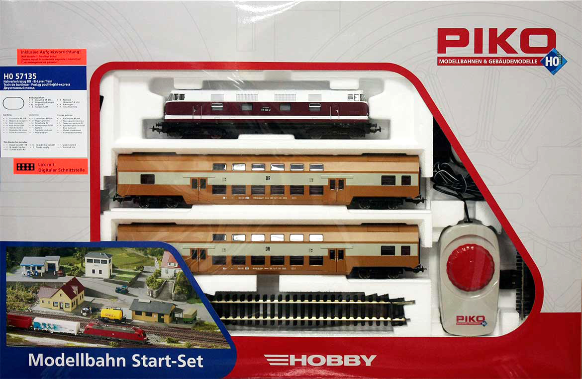 Набор железной дороги Piko Пассажирский поезд с двухэтажными вагонами ...