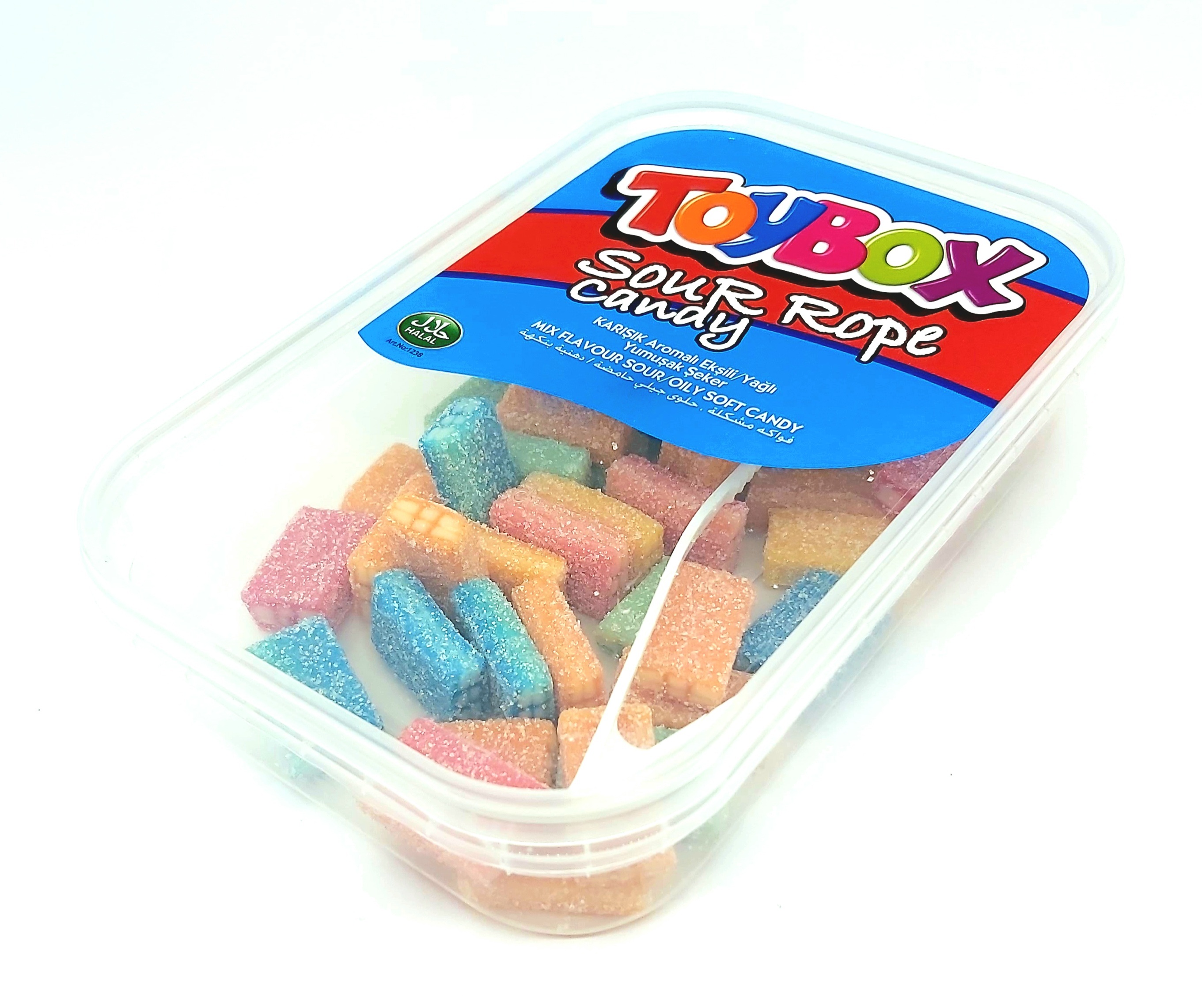 Жевательный мармелад TOYBOX LICORICE разноцветный, кислый, сладкий ...