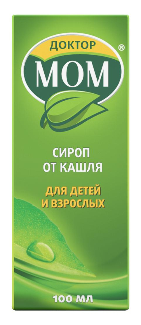 Доктор Мом® Сироп флакон 100мл — купить в интернет-аптеке OZON ...