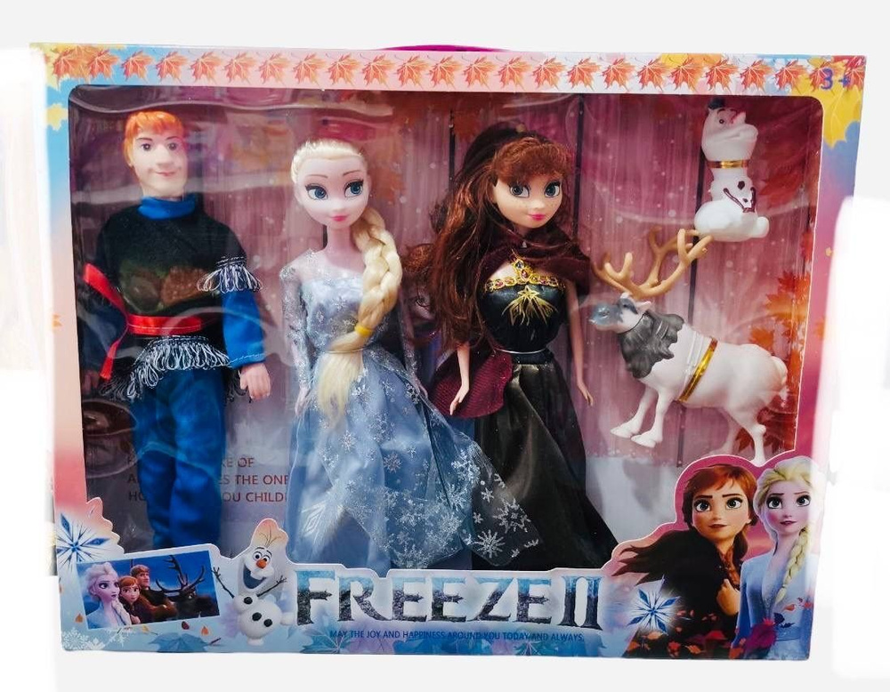 Холодное Сердце набор Подарочный. Эльза, Анна, Кристофф, Олаф и Свен ...