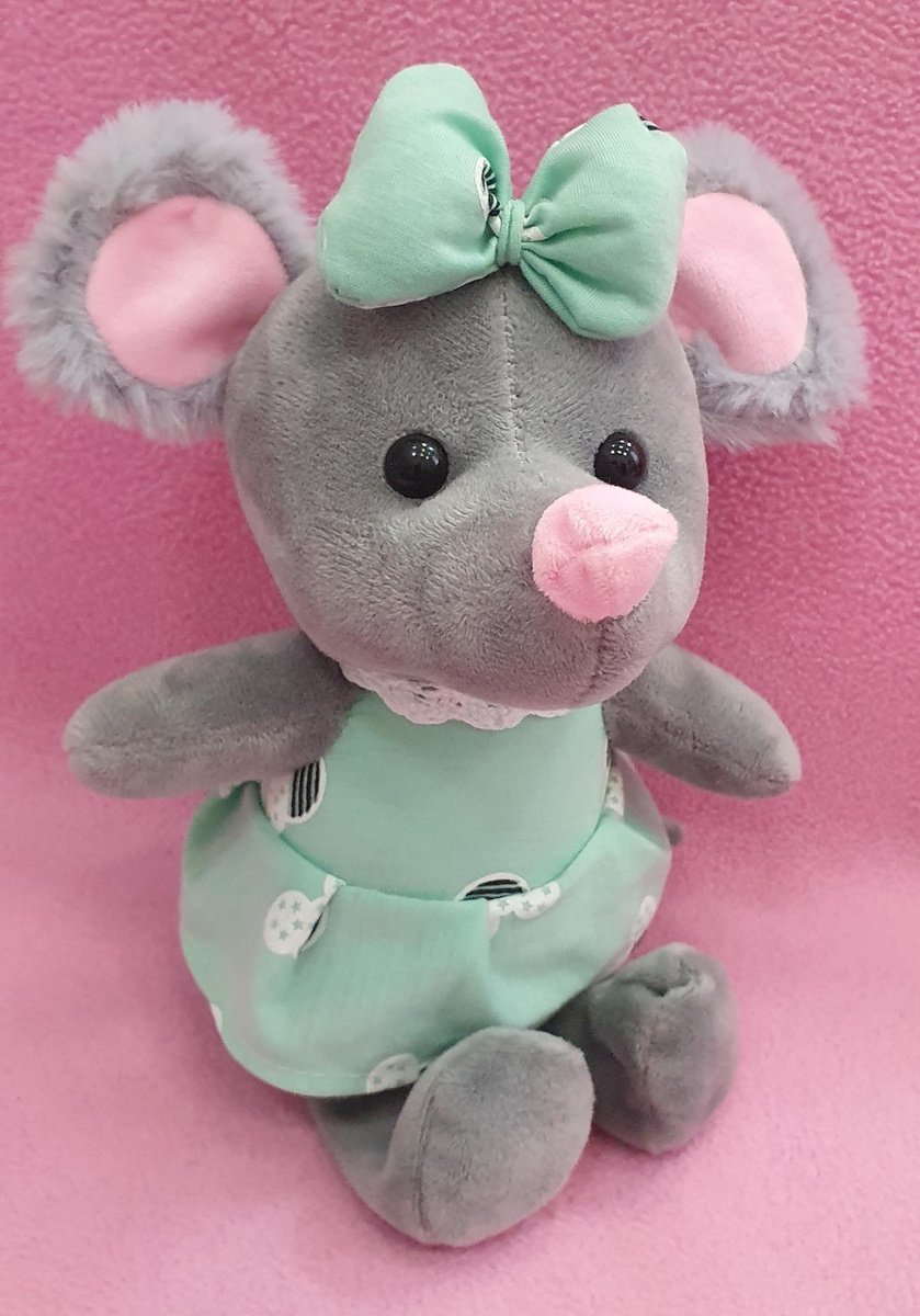 Мягкая игрушка "Mouse Sofi" Uviton зленая — купить в интернет-магазине ...