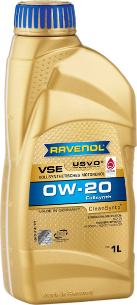 Масло моторное RAVENOL 0W-20 Синтетическое - купить в интернет-магазине OZON (989288441)