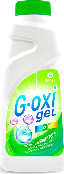 Пятновыводитель для цветных тканей Grass G-oxi Gel, с активных кислородом, 500 мл купить на OZON ...