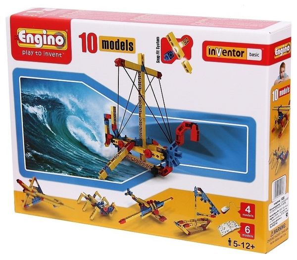 Конструктор Engino БАЗА: 10 Моделей из одного комплекта - купить с ...
