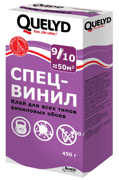 Клей для обоев Quelyd КР клей обойный, 450 г. - купить по доступной цене в интернет-магазине ...