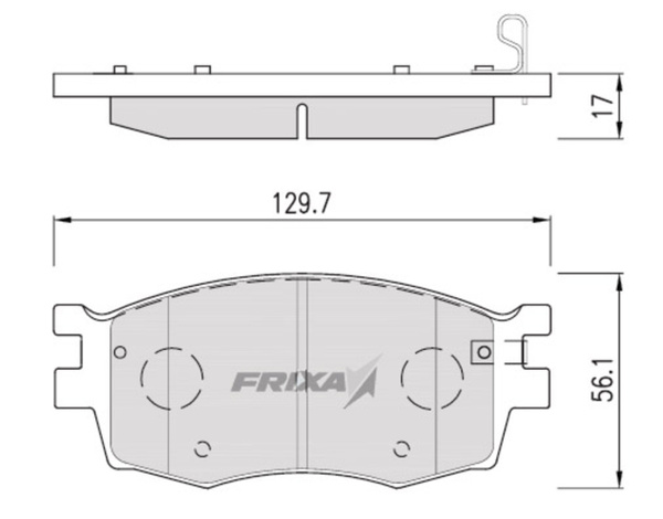 Колодки тормозные FRIXA S1K01N - купить по низким ценам в интернет ...