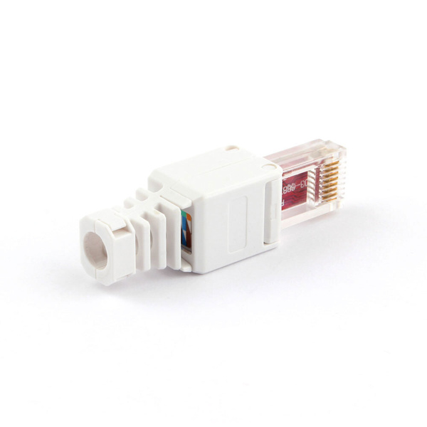 Штекер RJ-45 Cablexpert LK-8P8C , быстрозажимный ручной категории 5е и ...