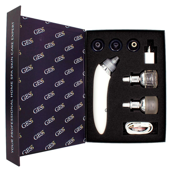 Gess Дермабразия для очистки пор и массажа лица Elastic, 4 насадки - купить по выгодной цене в ...