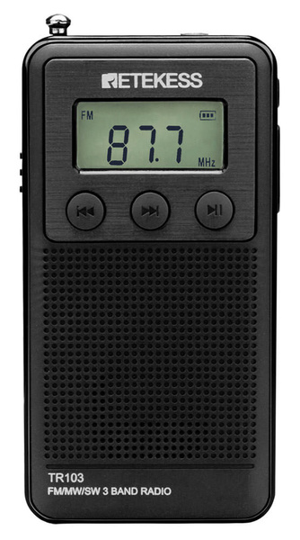 Карманный мини радиоприемник с mp3 плеером Retekess TR103 купить по ...