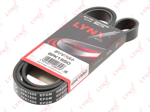 6PK1550 Ремень поликлиновой - LYNXauto арт. 6PK1550 - купить по ...