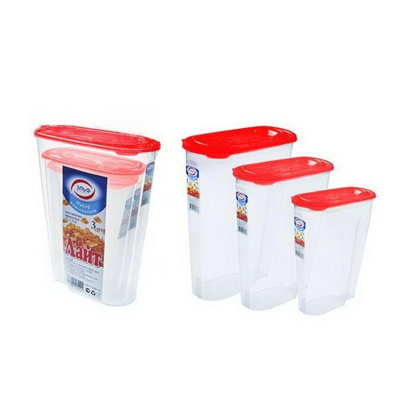 Контейнер пищевой elfplast, 124х250х302, объем 2000 мл, 3000 мл - купить по выгодной цене в ...