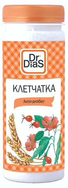 Клетчатка Dr.Dias "АНТИ-ДИАБЕТ" 170г - купить с доставкой по выгодным ...