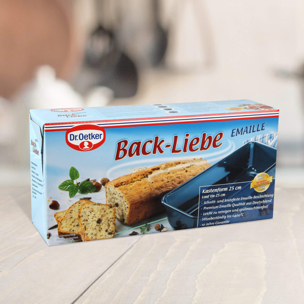 Форма для выпечки хлеба и кекса эмаль Dr.Oetker Back-Liebe Emaille ...