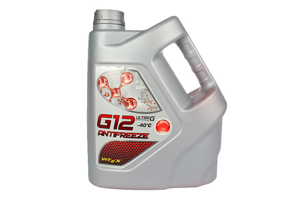 Антифриз Vitex ULTRA-G G12 RED купить по выгодной цене в интернет-магазине OZON (1177960467)