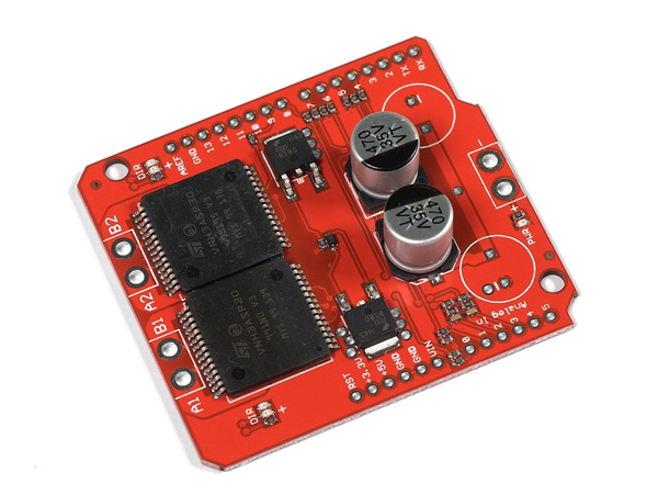 ARDUINO Двухканальный драйвер 2*DC моторов большой мощности Monster ...