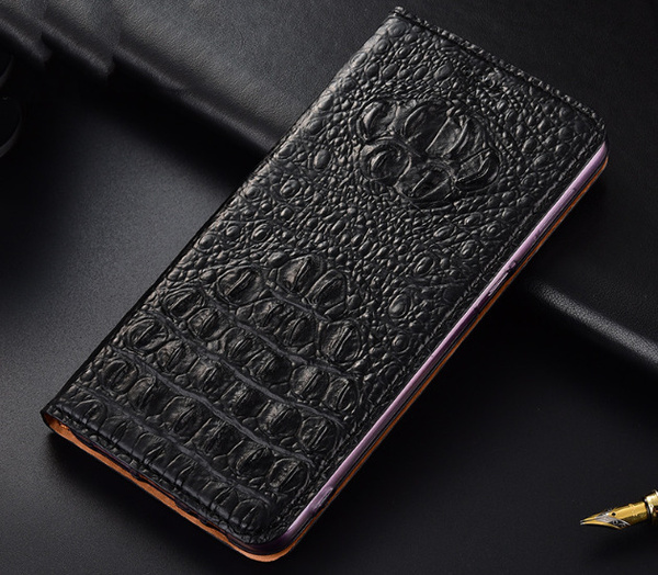 Чехол-книжка MyPads Premium для Xiaomi 12 Pro из натуральной кожи с ...