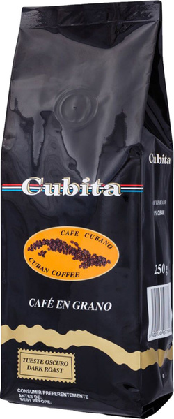Кофе в зернах Cubita 250 гр - купить с доставкой по выгодным ценам в ...