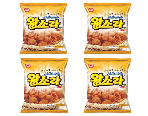 Shell Shaped snack / Сладкие снеки Ракушки, 62г*4шт. - купить с ...