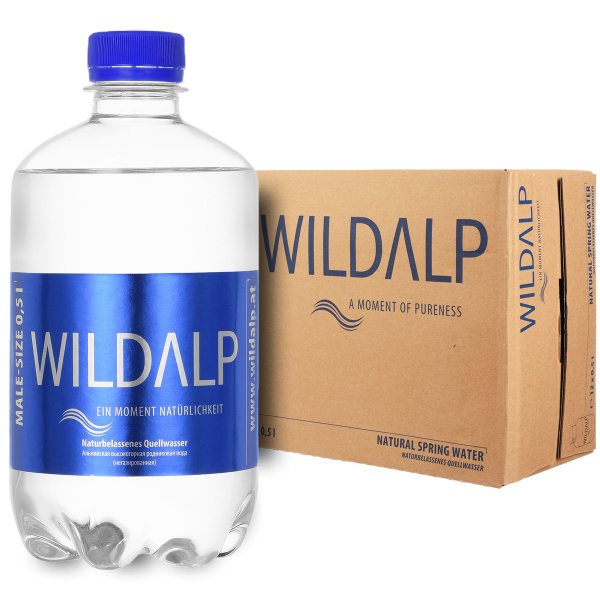 Wildalp Вода Негазированная 500мл. 12шт - купить с доставкой по ...