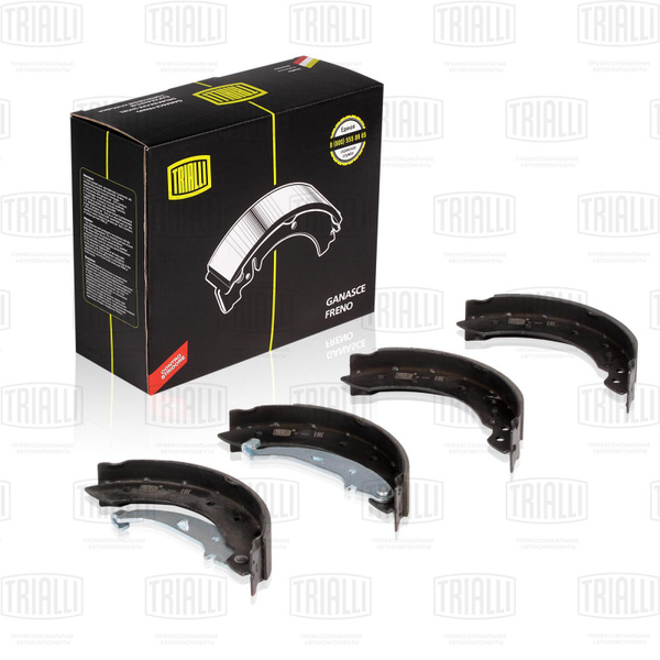 Колодка тормозная RENAULT Logan (04 ) барабан. 203х38 для TRW (TRIALLI ...