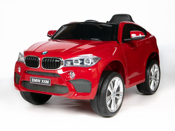 BabyRacer Электромобиль детский BMW X6M License с пультом управления со ...
