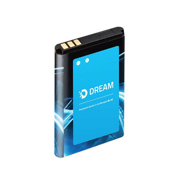 Литиевый аккумулятор для Nokia Li-ion 890 mAh 3.7 V 3.9 Wh / BL-4C ...