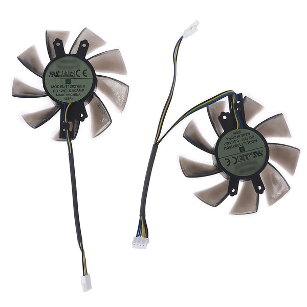 75 мм T129215BU 4Pin 12 В 0.50 A VGA Вентилятор для охлаждения ...