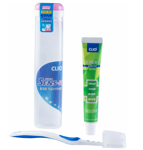 Clio, Набор дорожный toothbrush+toothpaste - купить с доставкой по ...