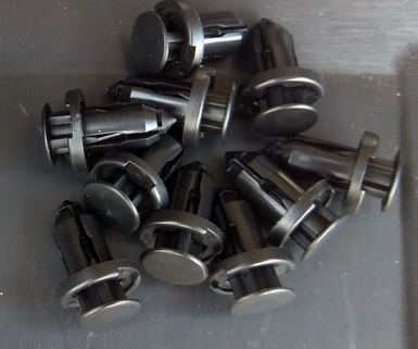 Клипса крепежная автомобильная, 10 шт. купить c доставкой на OZON по ...