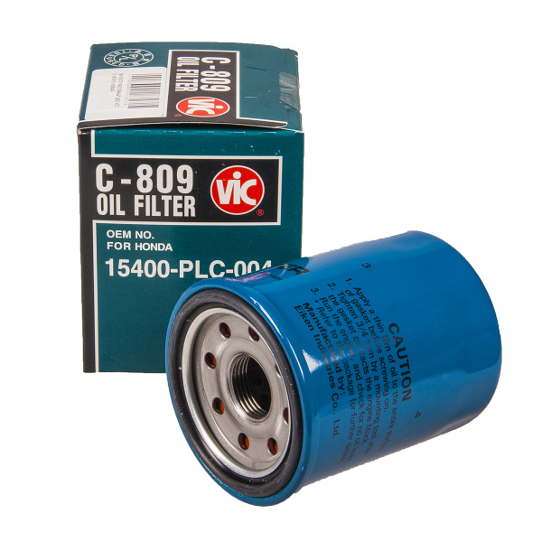 VIC C809 Фильтр масляный Хонда Аккорд IV - VIII Сити V, Сивик IX - X ...