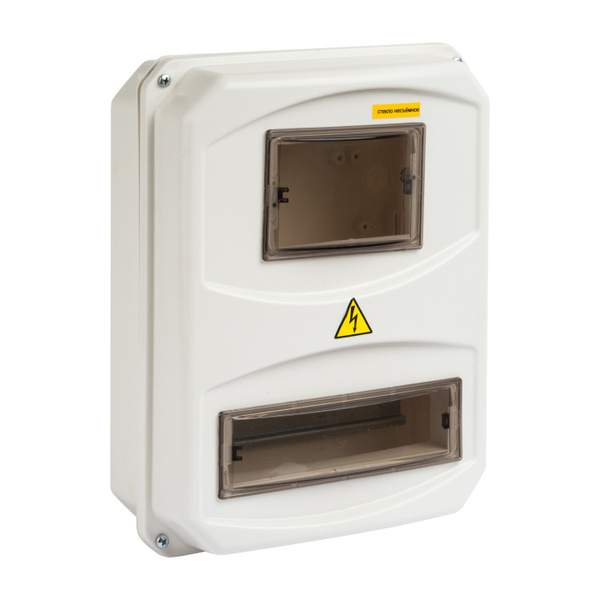 Щит учетно-распределительный пластиковый ЩУРн-П 3/10 (344х271х113) IP55 Basic, EKF PB-3/10-55 ...