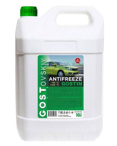 Антифриз ГОСТовский GREEN, Готовый раствор купить по выгодной цене в ...