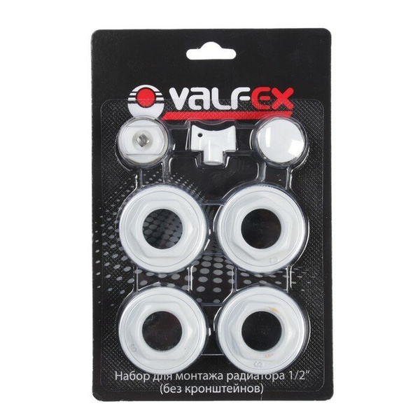 Комплект для монтажа радиаторов без кронштейнов 1/2" "Valfex", AD-1001 1/2 - купить по выгодной ...