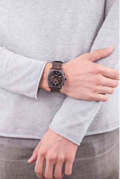 Наручные часы Fossil FS4656IE с хронографом купить на OZON по низкой ...