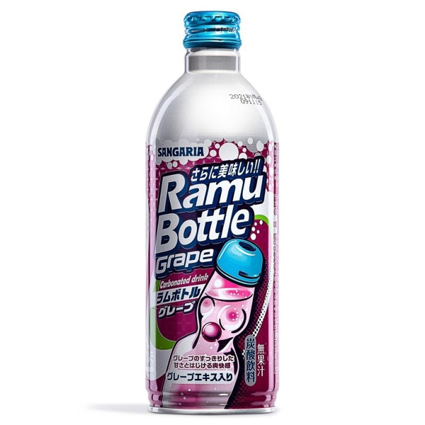 Газированный напиток Sangaria Melon Ramu Grape / Лимонад Сангария ...